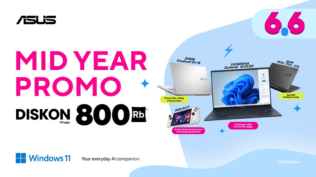 Promo Kla Asus Jakarta Terbaru Juni 2024 - Blibli