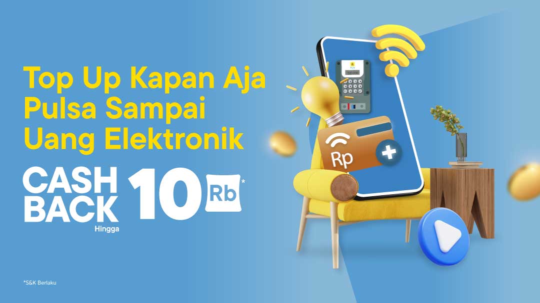Promo Top Up Apa Saja Terbaru 2024 - Blibli