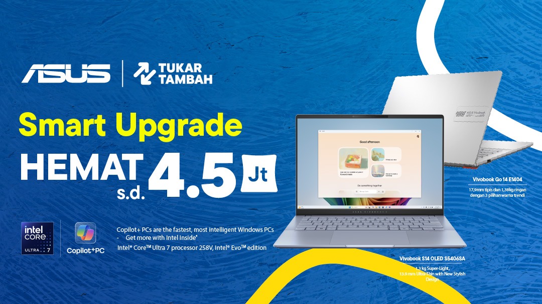 Promo tukar tambah asus Terbaru Juli 2025 - Blibli