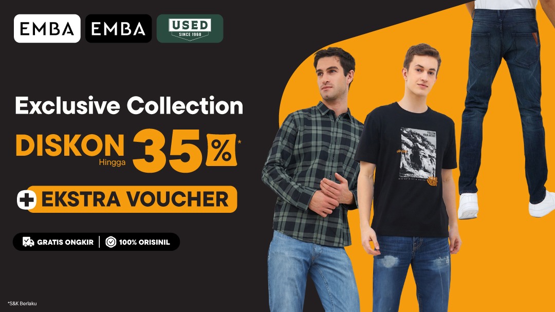 Promo Ulang Tahun Emba Terbaru Juli 2024 - Blibli