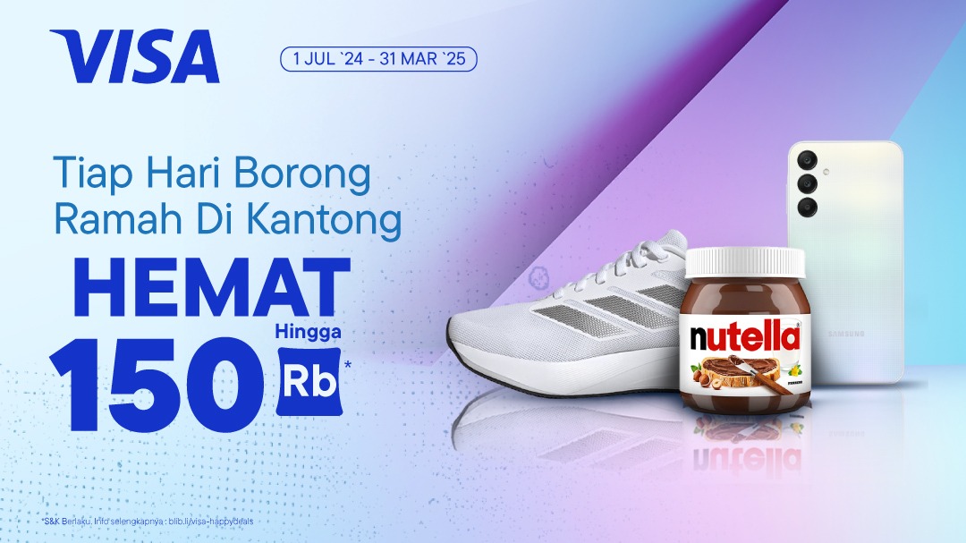 Promo Visa Happy Deals Terbaru Juli 2024 - Blibli