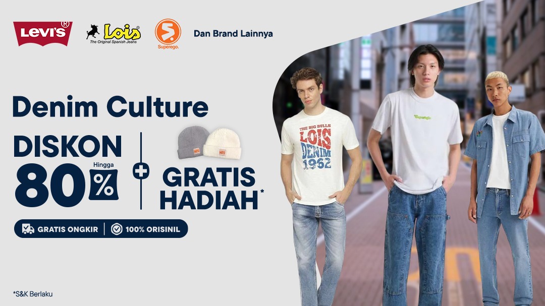 Promo Fpr Denim Culture Terbaru Agustus 2024 - Blibli
