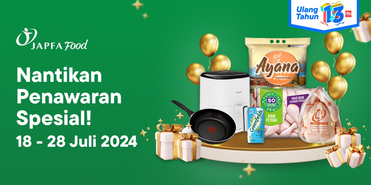 Promosi Japfa Food Terbaru Juli 2024 | Blibli