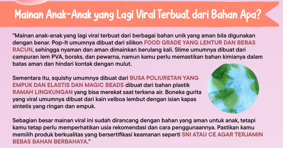 5 Mainan Anak Yang Lagi Viral, Hits Banget di Kalangan Anak-Anak!