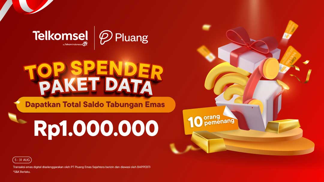 Promo Top Spender Telkomsel Terbaru 2024 - Blibli