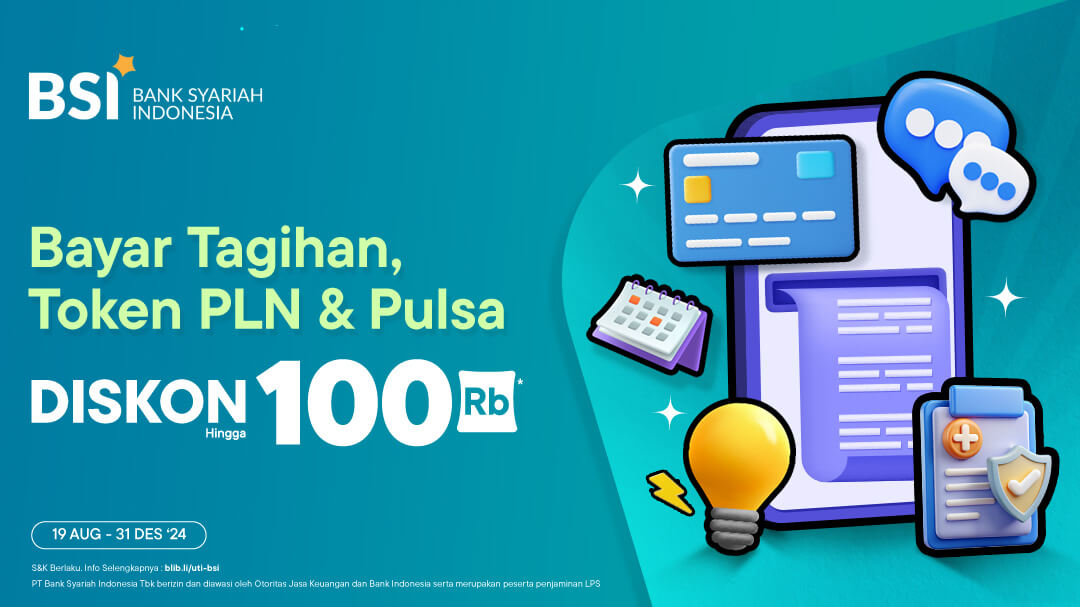 Promo Digital x BSI Oktober 2024 - Ada Cashback Menanti! | Blibli