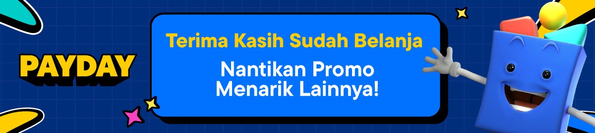 Promo Payday Sale Mei 📢 Diskon 700Rb + Flash Sale Tiap Jam!