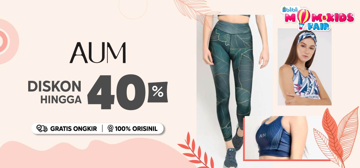 Promo Aum Activewear - Diskon Hingga 40% Original Terbaru September 2023 | Blibli