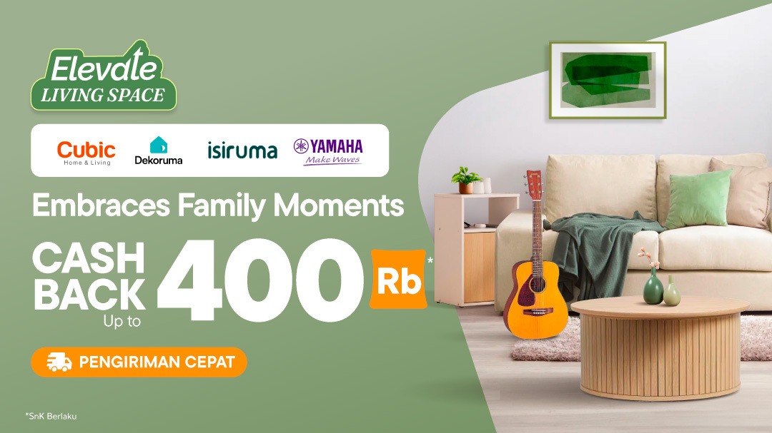 Promo Elevate Living Space Terbaru 2024 - Blibli
