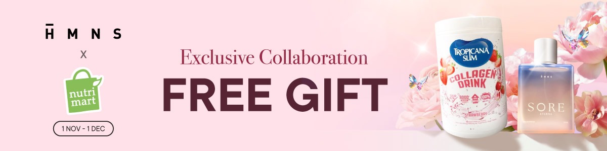 Exclusive Collaboration HMNS x Nutrimart - Free Collaboration Gift ...