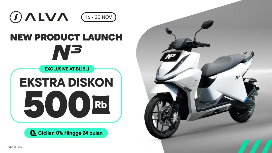 Jual Alva Motor Listrik Ekstra Diskon 1 Juta - Harga Alva Motor Listrik ...