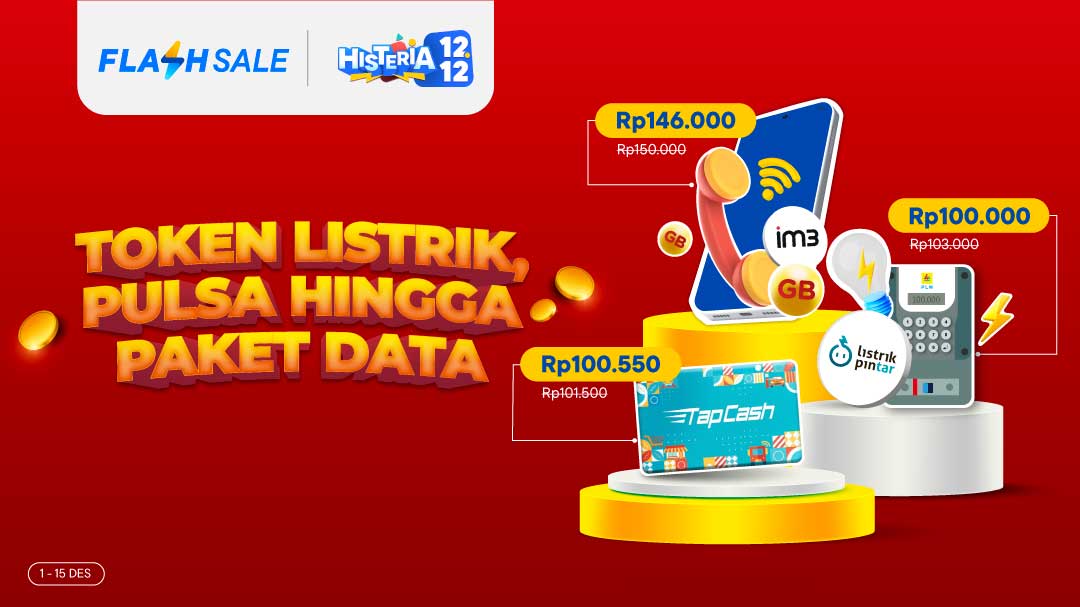 Promo Dgt Crazy Flashsale Terbaru Desember 2024 - Blibli