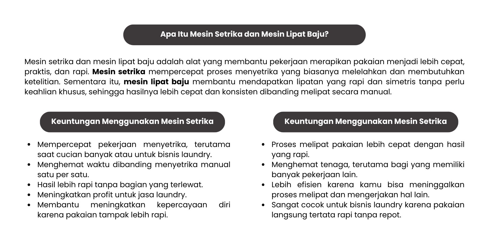 Mengenal Mesin Setrika dan Lipat Baju Otomatis, Cek Dulu Yuks!