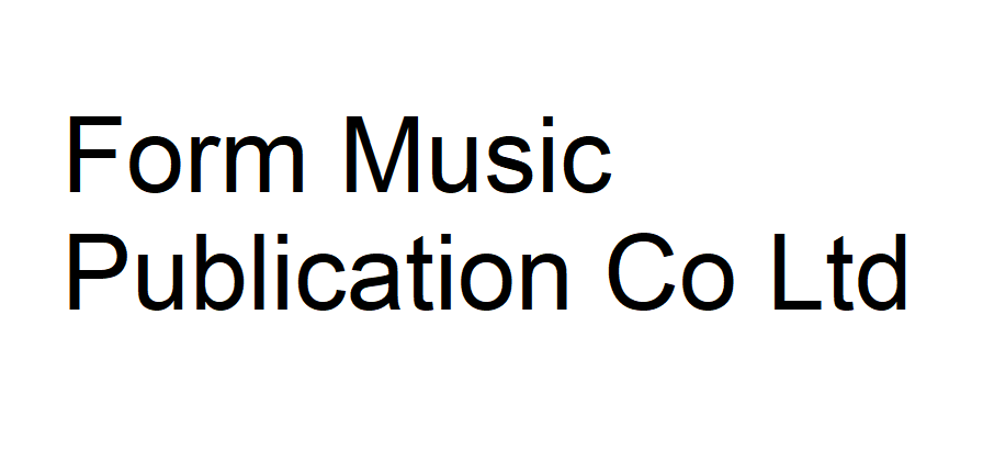 Jual Form Music Publication Co Ltd Terbaru Februari 2024 100% Original ...