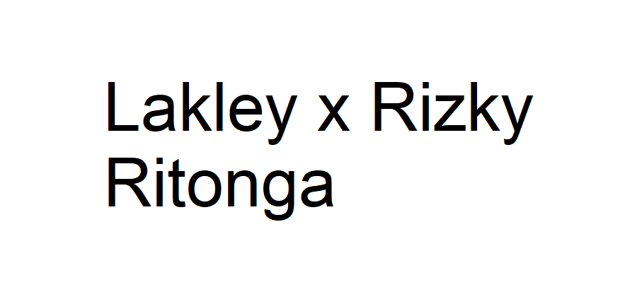 Jual Lakley X Rizky Ritonga Terbaru Maret 2024 100% Original – Official ...