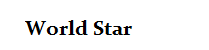 Jual World Star Terbaru Februari 2024 100% Original – Official Store ...