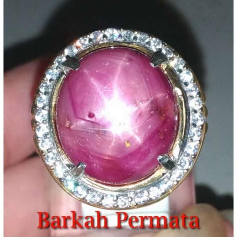 bahan batu ruby asli