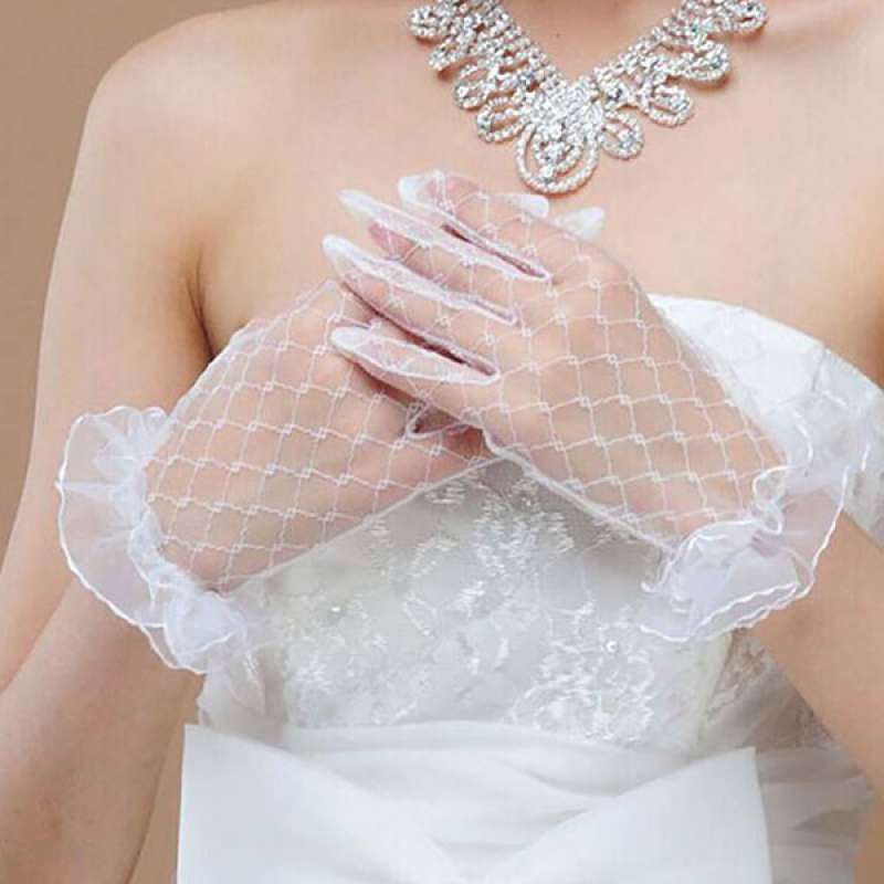Jual wedding gloves store