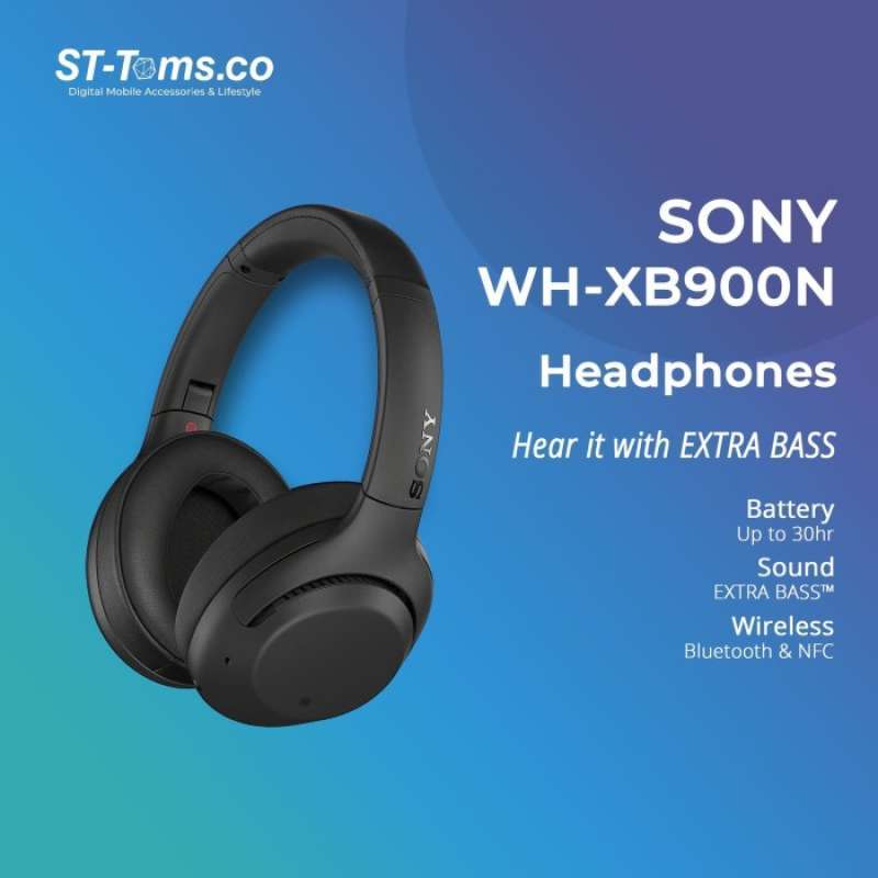 Jual Sony Wh xb900n Wh xb 900n Wh xb900 N Extra Bass Wireless Headphone Hitam Di Seller Madinah88 Balekambang Kota Jakarta Timur Blibli