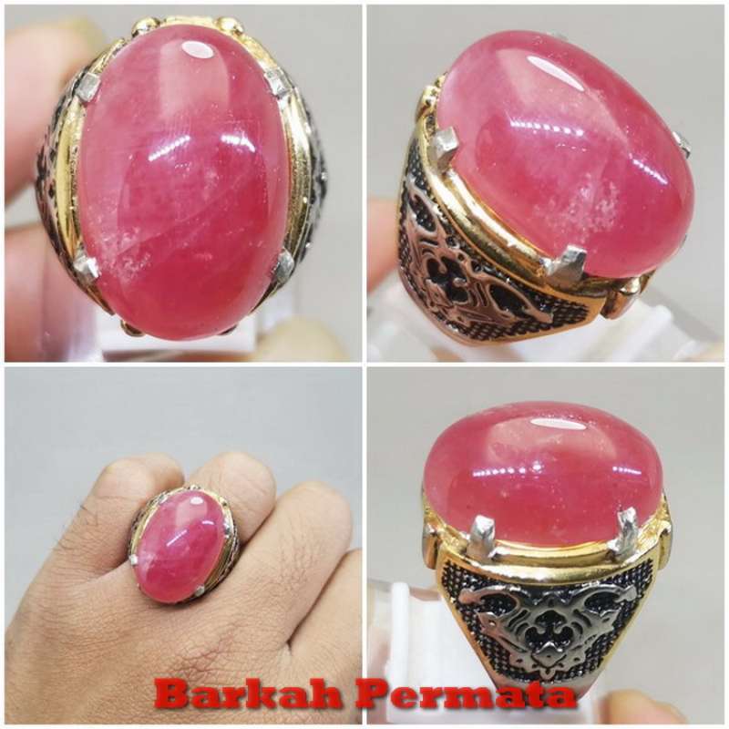 batu akik merah ruby