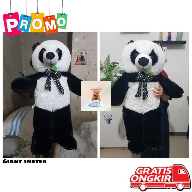 boneka panda jumbo
