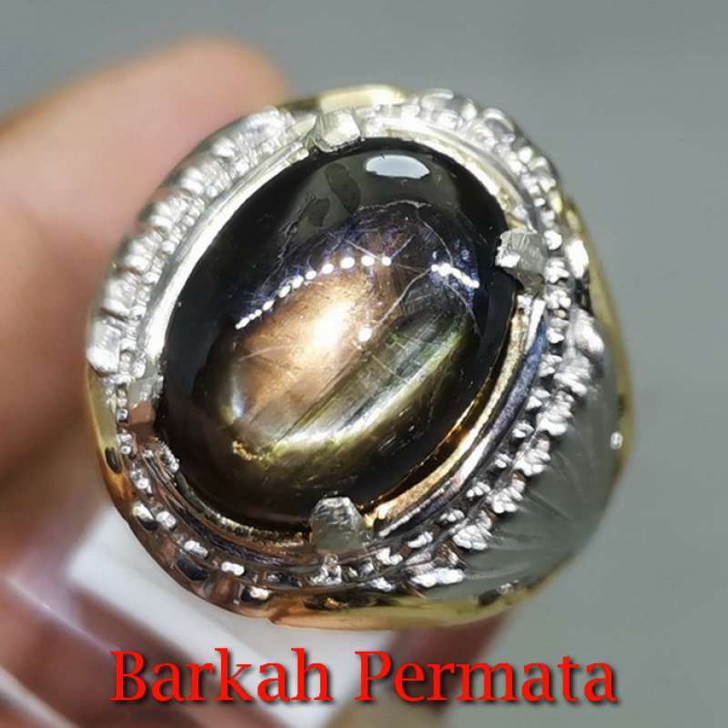Jual Batu Cincin Black Safir Bangsing Asli n 1977 Di Seller Barkah Permata Mojosongo Kota Surakarta solo Blibli