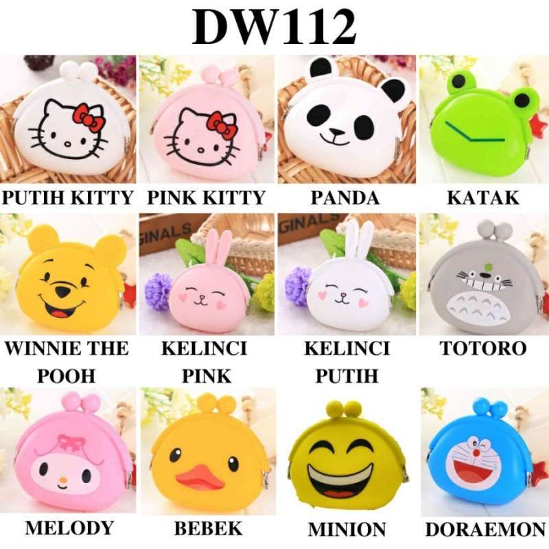 dompet koin doraemon