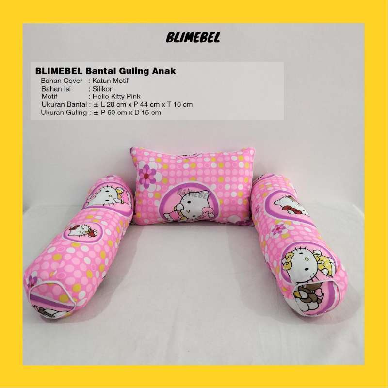 bantal guling hello kitty