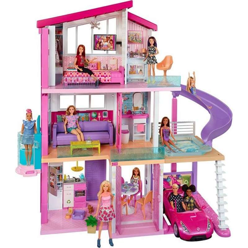 Jual barbie dream house store
