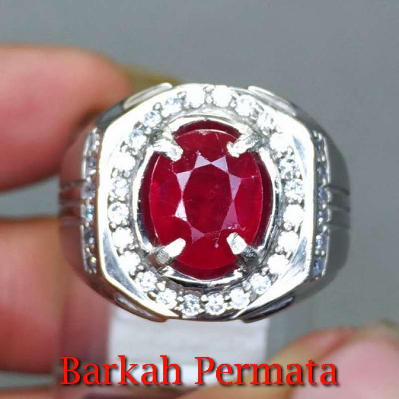batu akik merah ruby