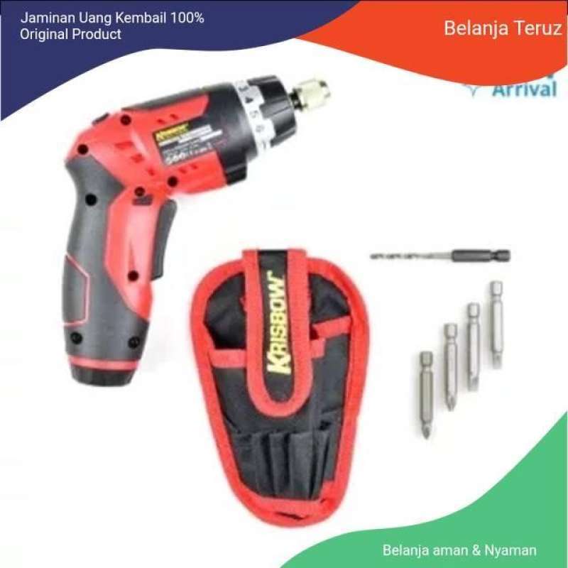 Jual Obeng screwdriver Cordless Krisbow Obeng Baterai 3.6volt Di Seller Newmart Jatimurni Kota Bekasi Blibli
