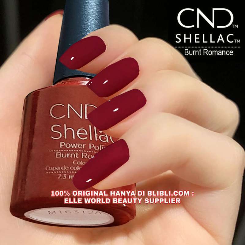 burnt romance cnd shellac