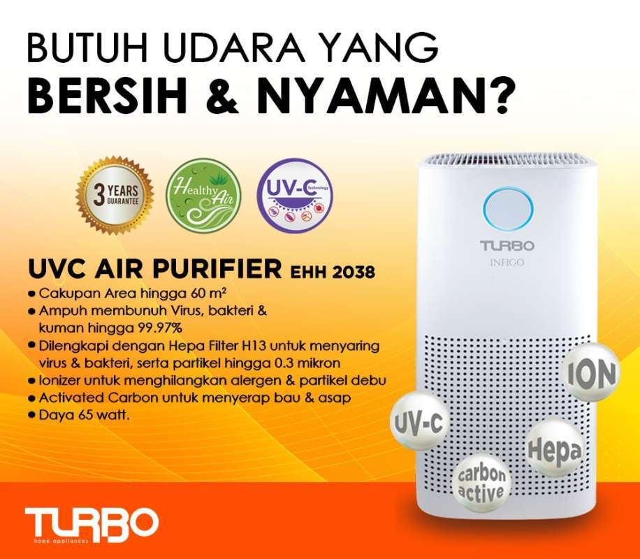 Turbo uvc air purifier store