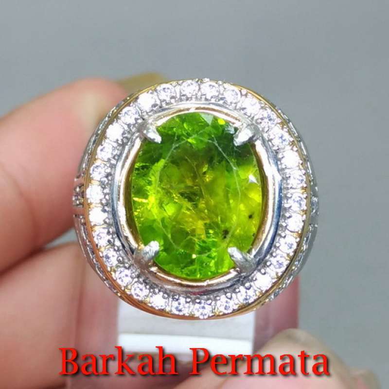 batu garut hijau muda