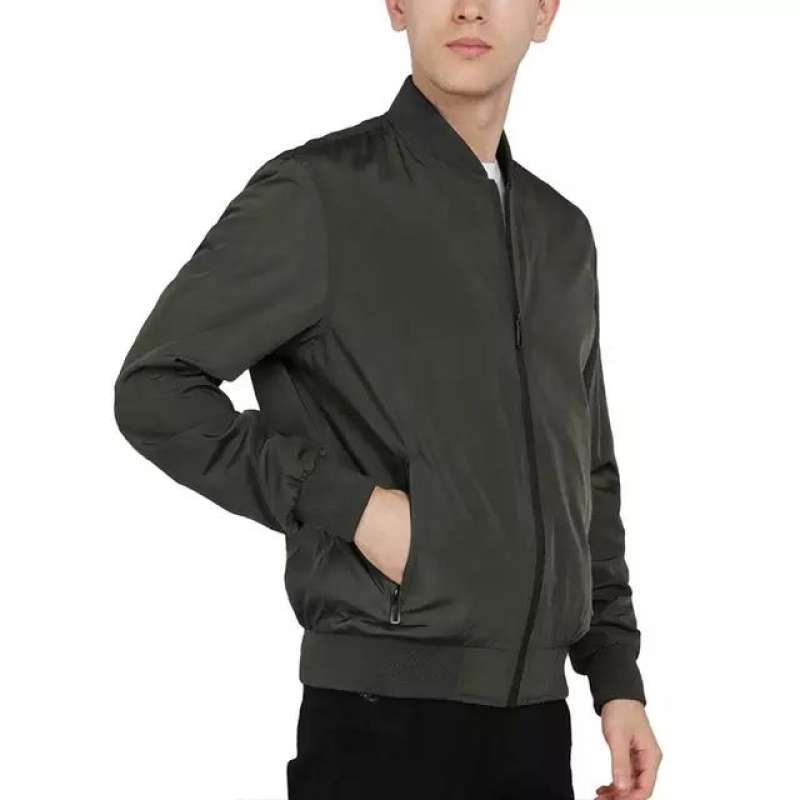 bahan jaket polyester