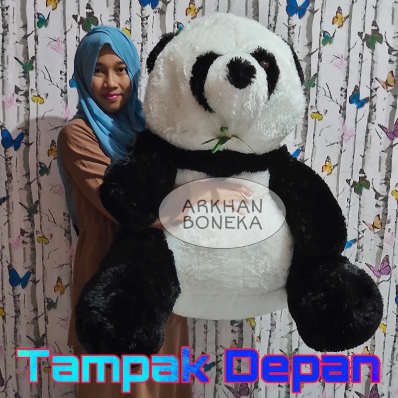 boneka panda jumbo