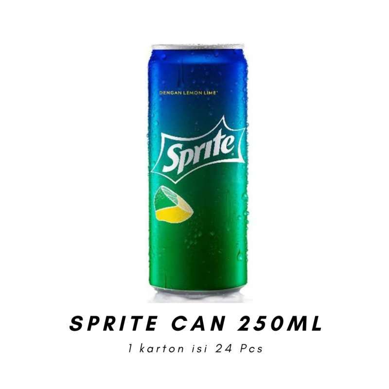 sprite can 250ml