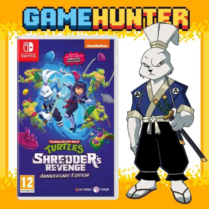 switch turtles shredder