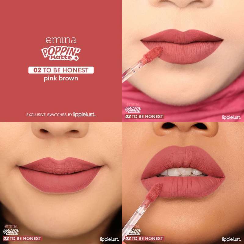 Jual Emina Poppin Matte 90 s Edition Lip Matte Transferproof 02 To Be Honest Di Seller Akar Sari Cosmetics Delima Kota Pekanbaru Blibli