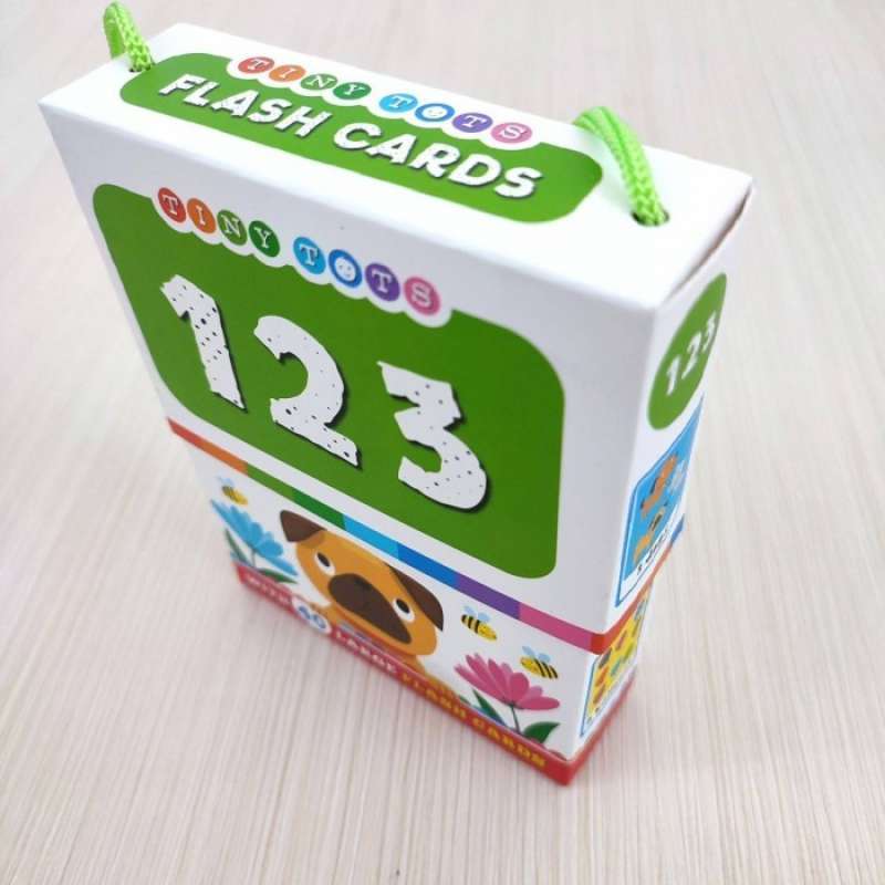 tiny tots flash cards 123