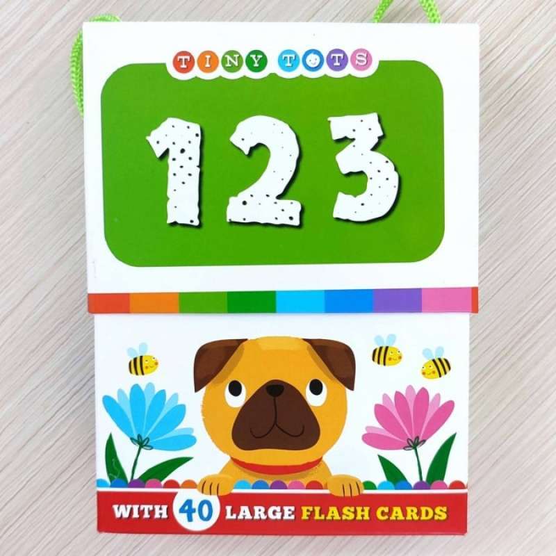 tiny tots flash cards 123