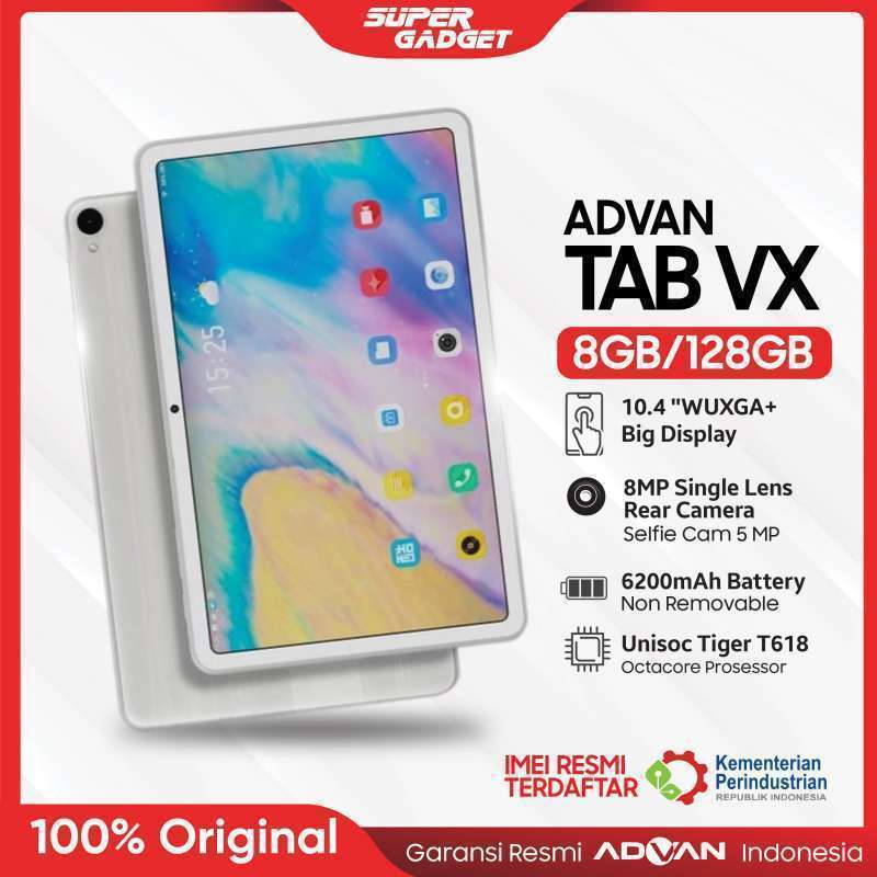 tablet advan putih