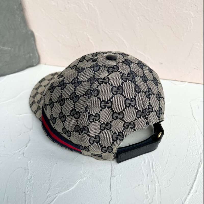 grey gucci cap