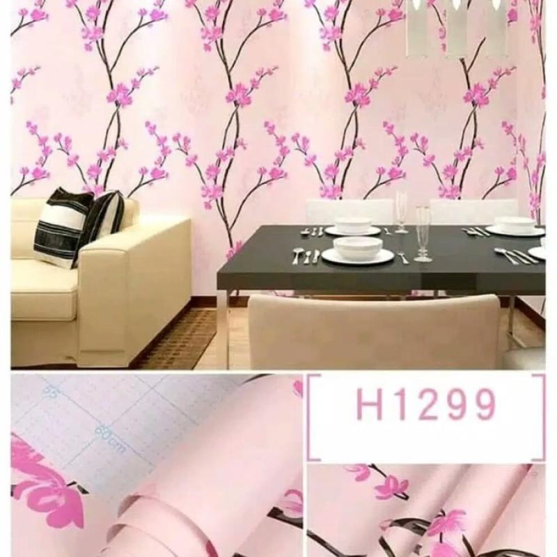 wallpaper dinding bunga sakura