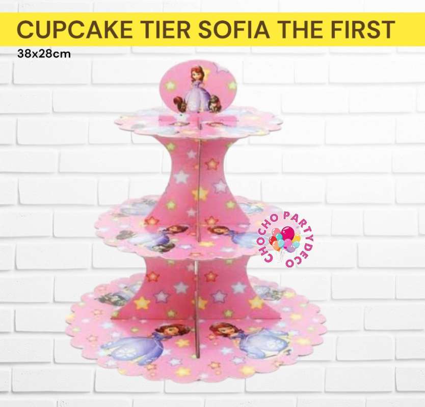 sofia the first cake stand
