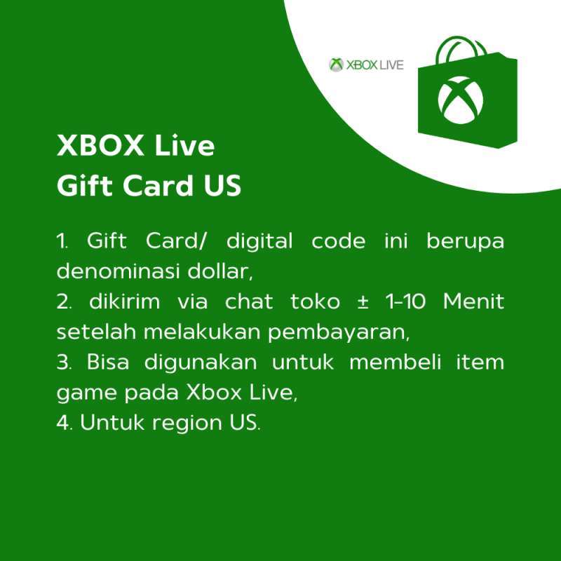 xbox one gift card digital code