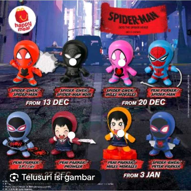 Mcd happy meal spiderman store