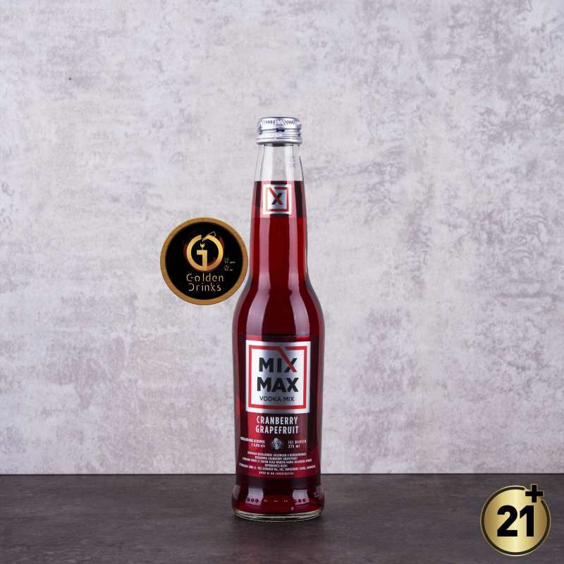 Jual Mix Max Vodkamix Cranberry (original Dan Resmi By Goldendrinks) Di ...