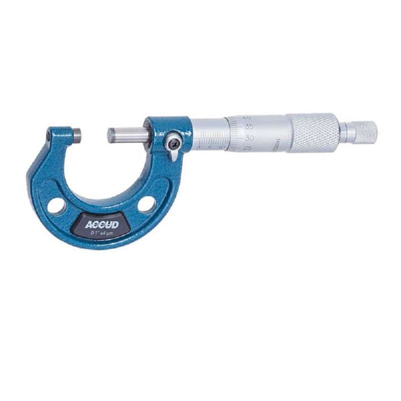 Jual Alat Ukur Ketebalan Benda 50-75mm Accud Micrometer Mikrometer ...