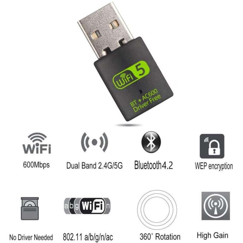 Jual Uac Usb Wifi Bluetooth Dual Band Wireless Ac Ghz Ghz Plug N Play Di Seller Mix Acc